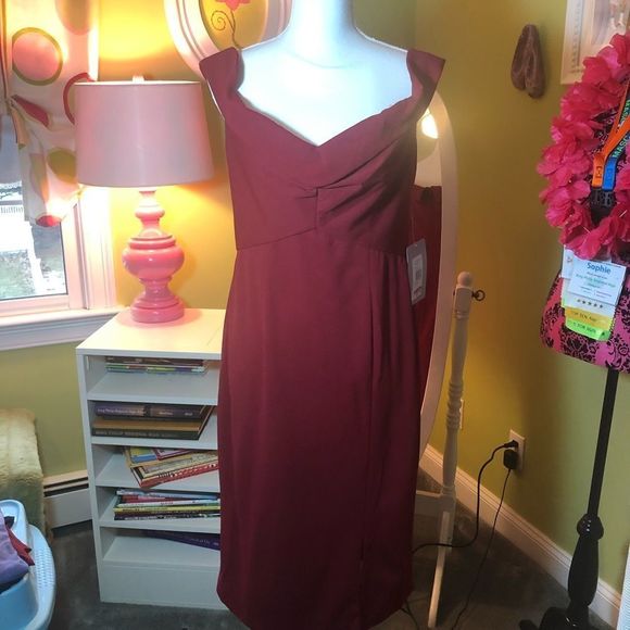 JS Collections | Dresses | Nwt Offshoulder Js Collections Cocktail ...